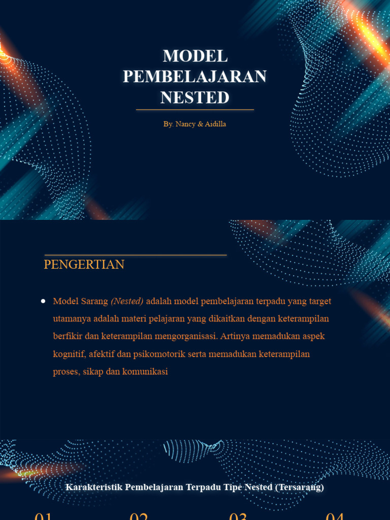 Pembelajaran Model Nested | PDF | Karier & Perkembangan | Sains & Matematika