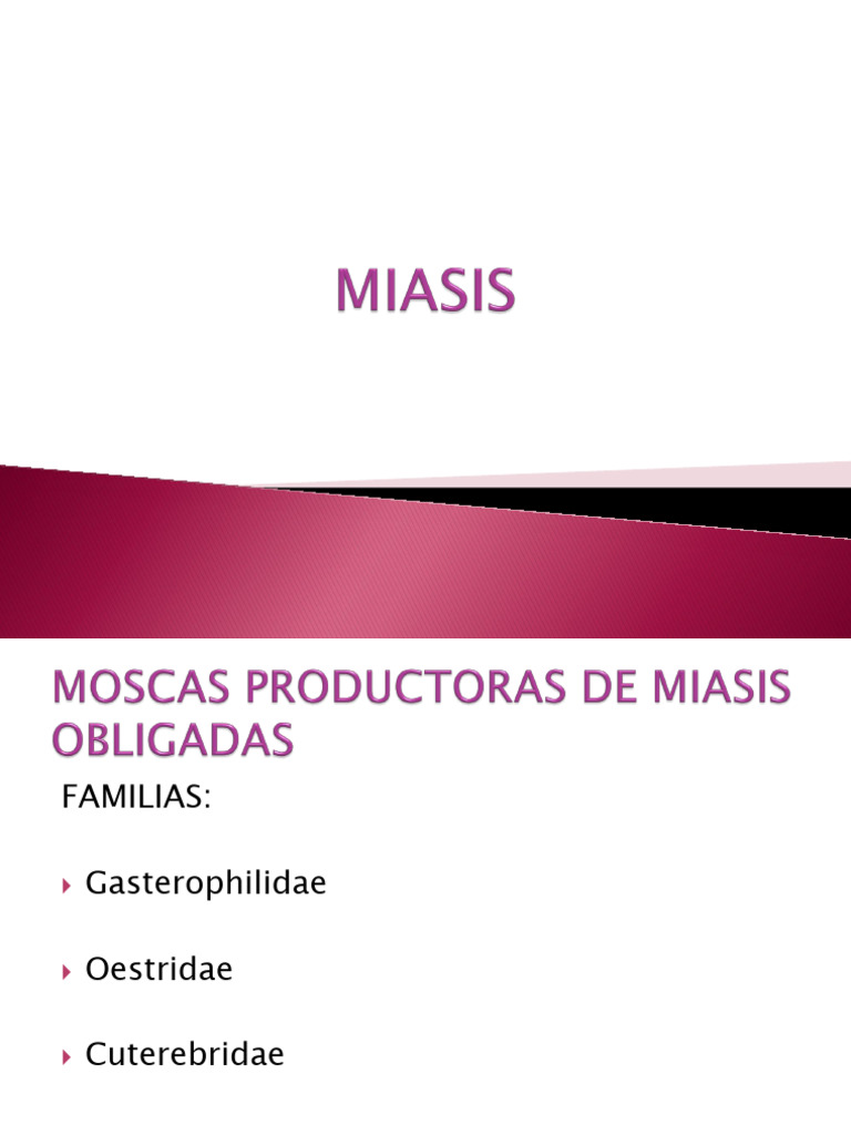 Miasis | PDF | Ciencia y matemáticas
