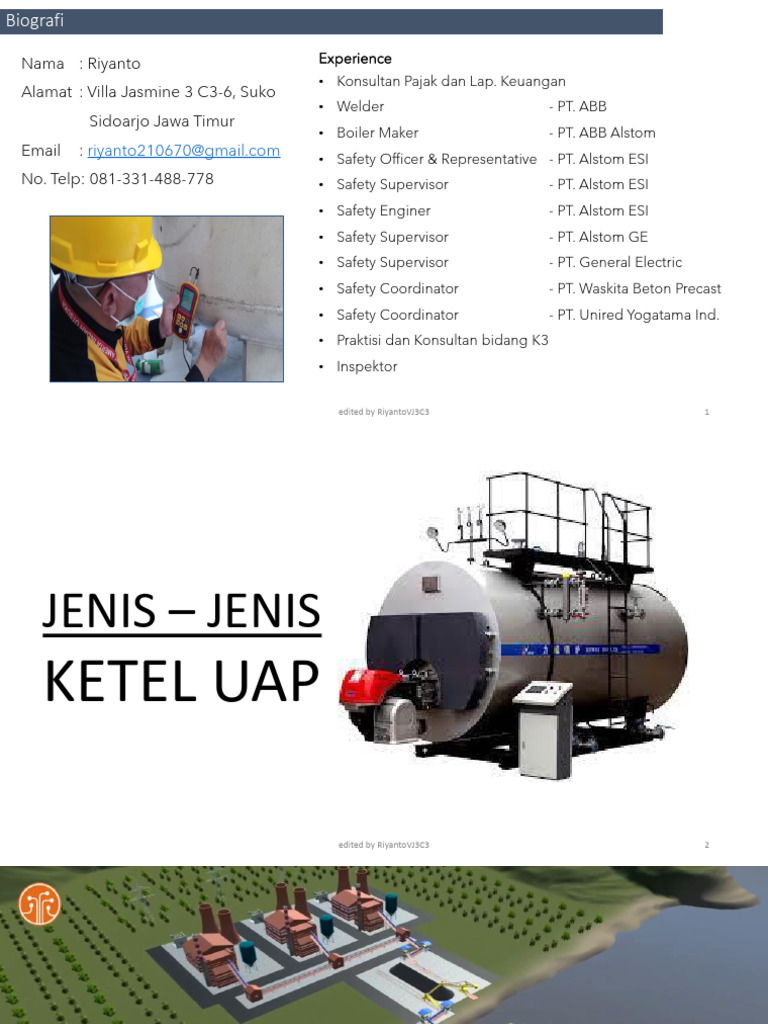 1 - Jenis - Jenis Ketel Uap | PDF