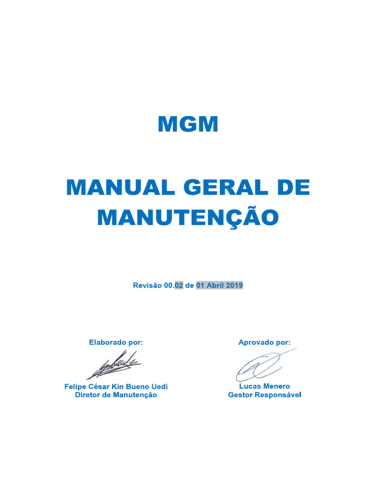 MGM - Rev 00.02 | PDF