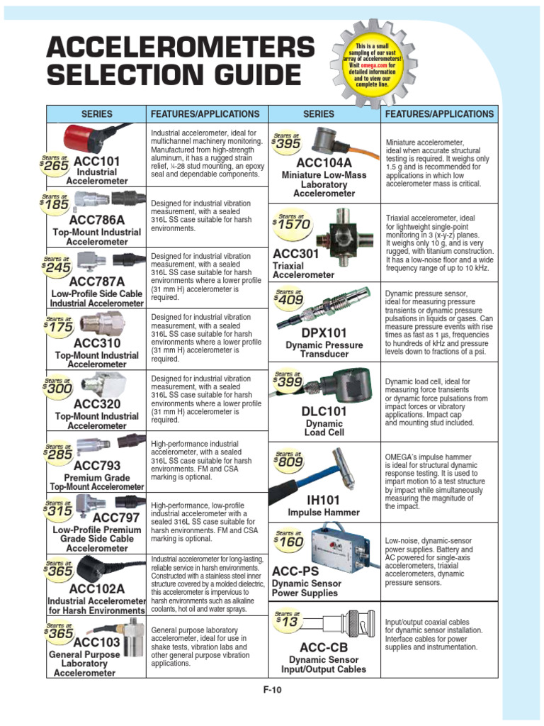 SEL GUIDE Accelromtr | PDF | Flow Measurement | Electrical Engineering