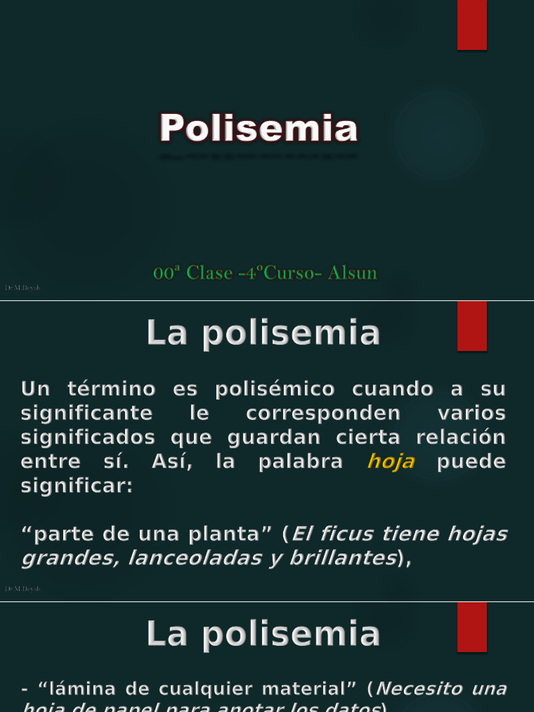 Polisemia-PPT 12-11-2023 | PDF Polisemia-PPT 12-11-2023 | PDF