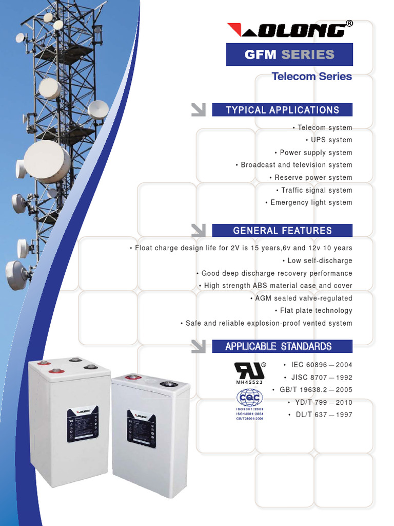 GFM Series | PDF | Electronics | Galvanic Cells