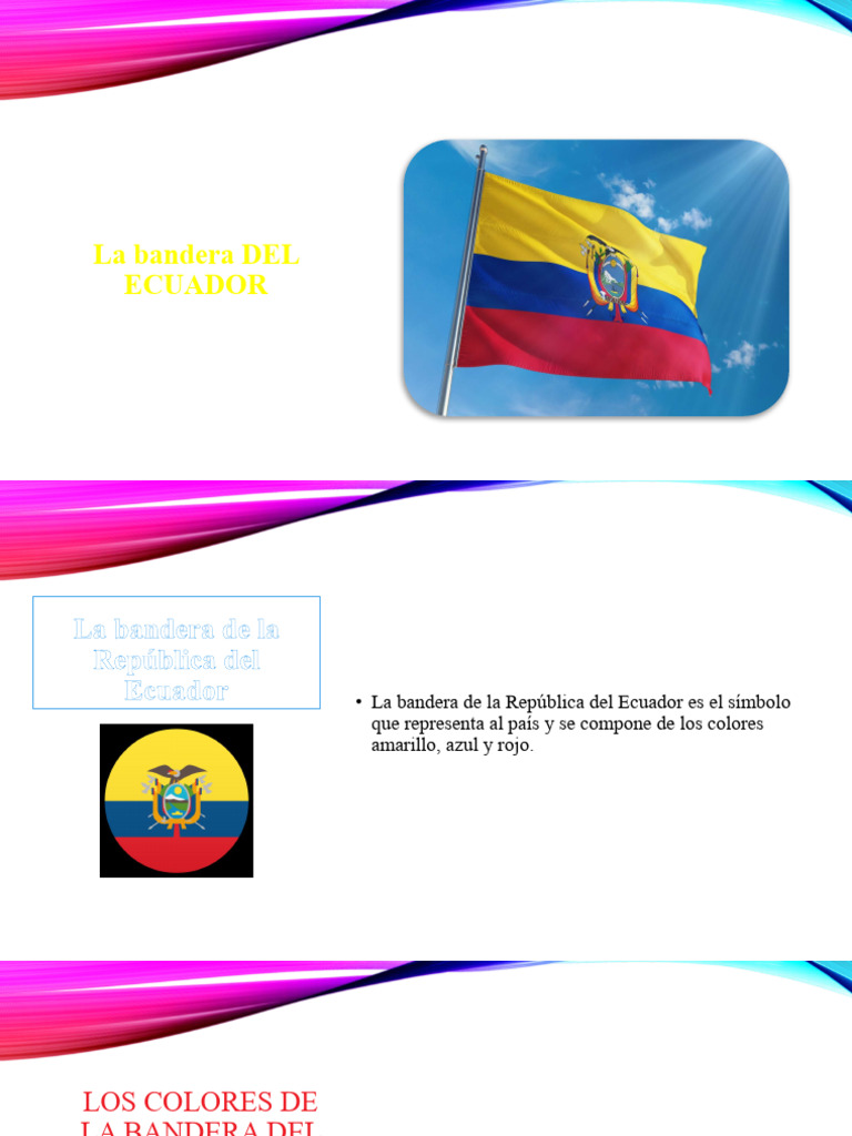 La Bandera Del Ecuador | PDF | Historia
