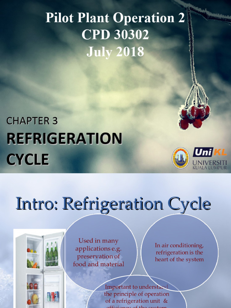 Chapter 3 Refrigeration Cycle Download Free Pdf Heat Enthalpy