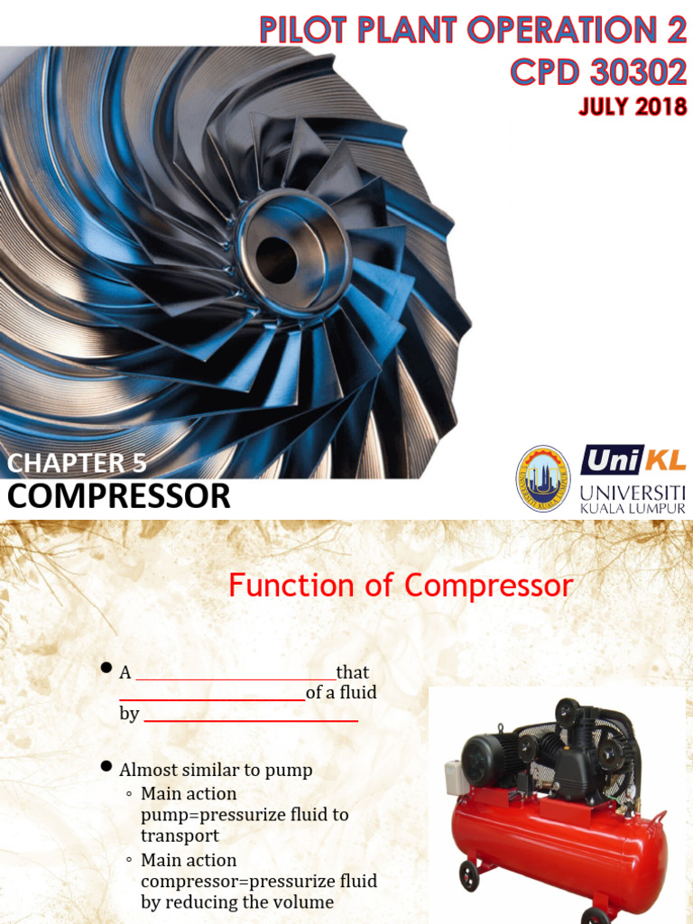 Chapter 5 - Centrifugal Compressor | PDF | Pump | Machines