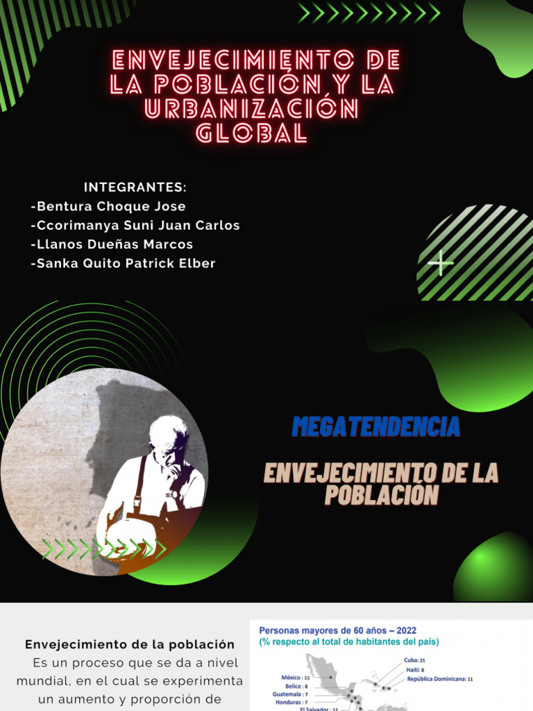 Trabajo de Megatendencias - Grupo 7 - El Envejecimiento de La Población ...