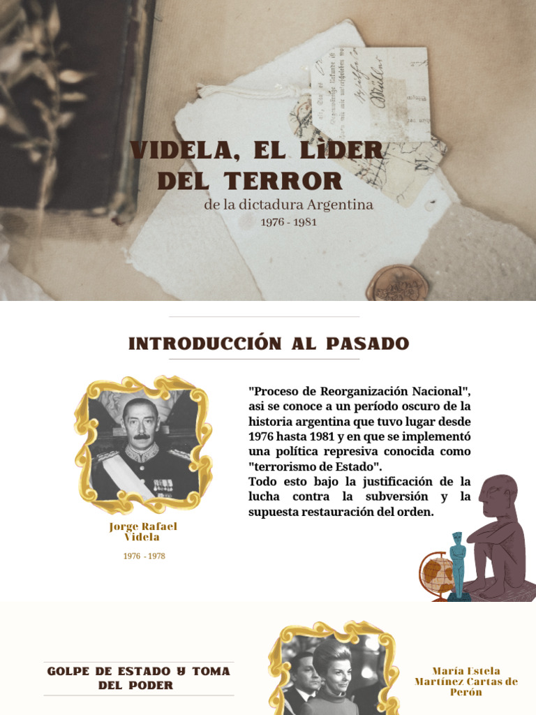 Presentación Proyecto Historico Mapa Vintage Marrón Beige | PDF ...