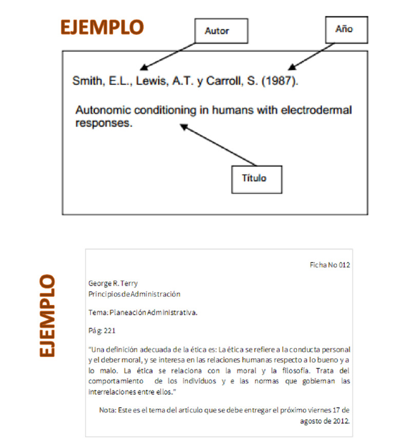 Ejemplo de Fichas | PDF