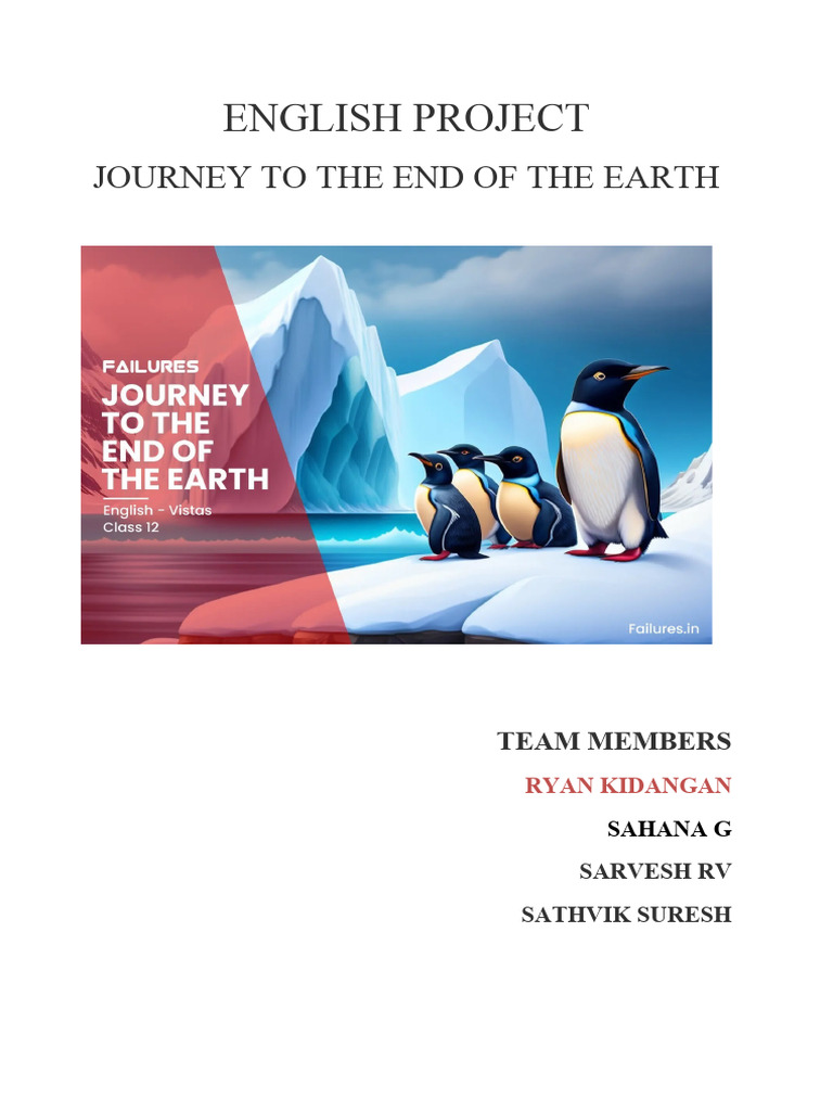 Ryan Project Pdf Antarctica Earth Sciences