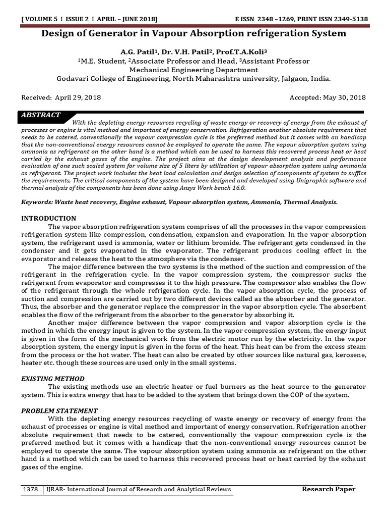 Ijrar Issue 1005 | PDF | Heat | Refrigeration