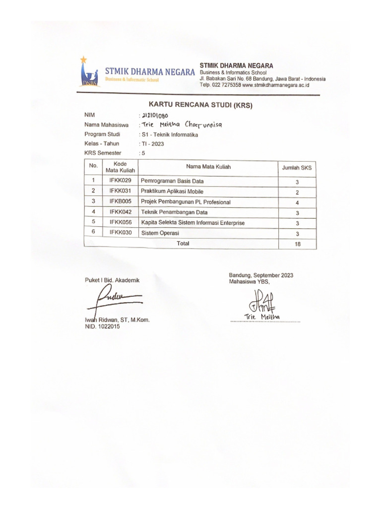 KRS SMT 5 DN 2024 | PDF
