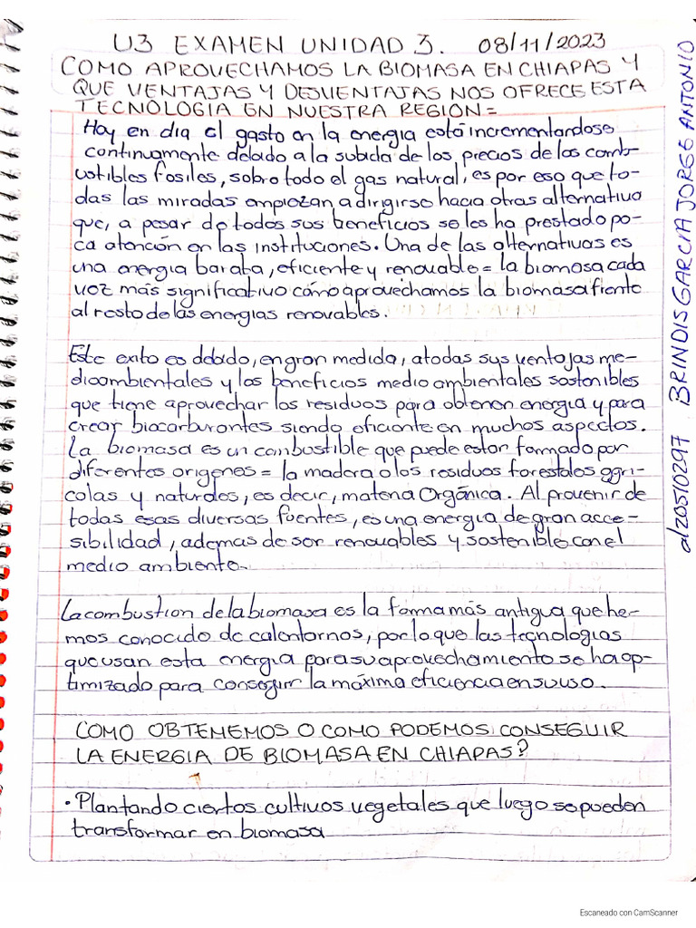 U3 Examen Unidad 3 | PDF