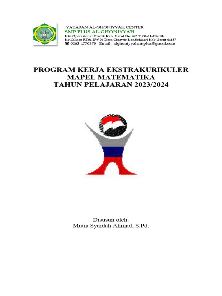 Proker Eskul Math TP 23-24 | PDF