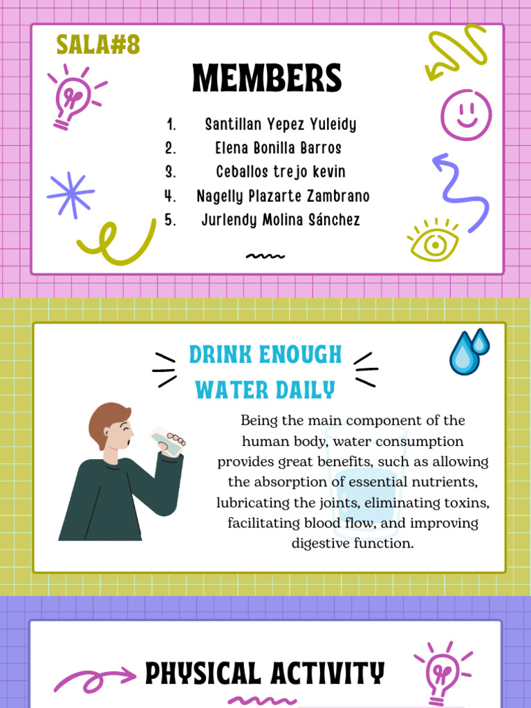 Inglés Hábitos Saludables | PDF | Wellness