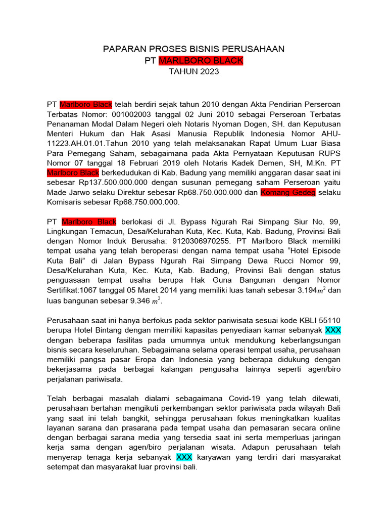 Contoh Paparan Probis | PDF | Karier & Perkembangan