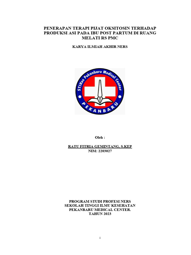 Contoh Laporan KIAN 2023 | PDF