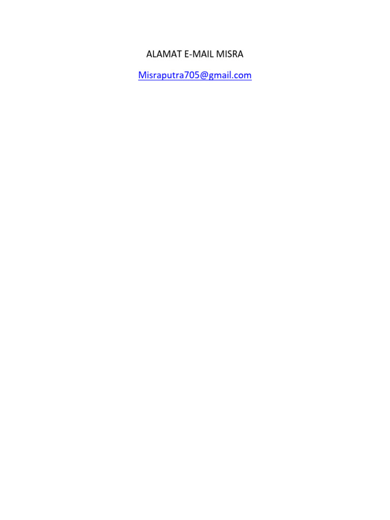 Alamat e Misra | PDF