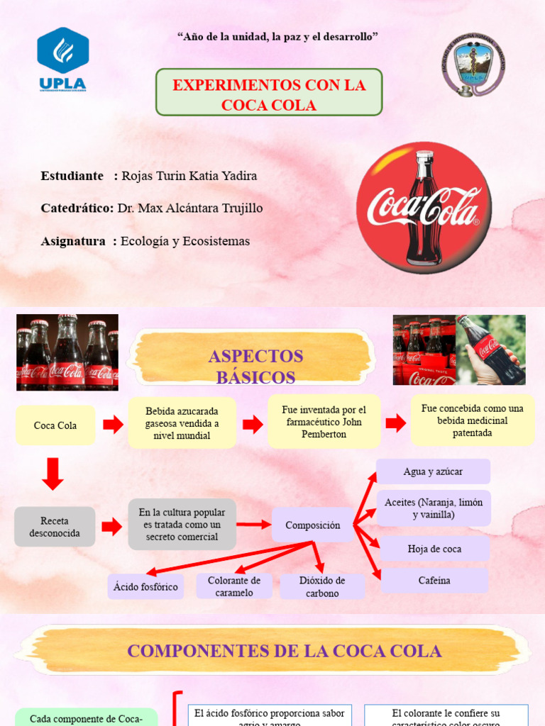 Experimentos Químicos con Coca-Cola | PDF | Reajuste salarial | Coca Cola