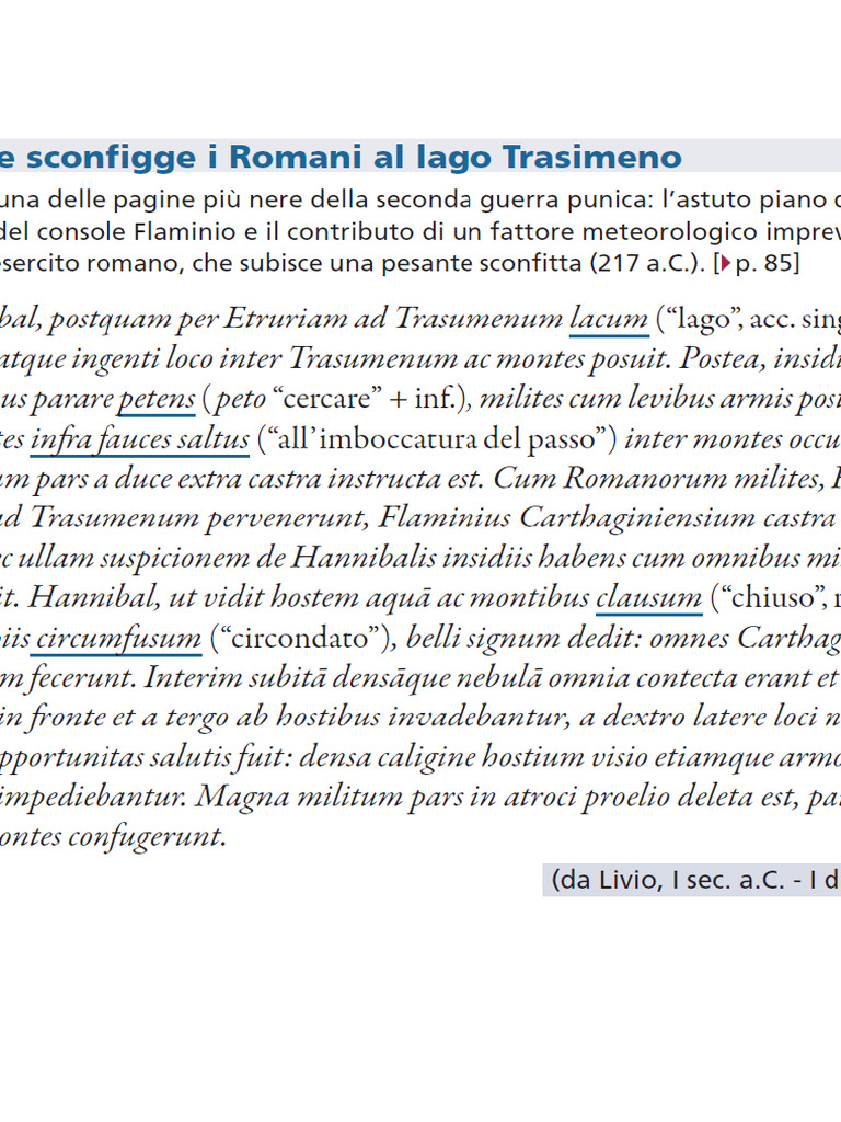 Annibale Sconfigge I Romani | PDF