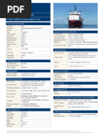 FSIV Vessel Specifications and Details | PDF | Ships | Shipping