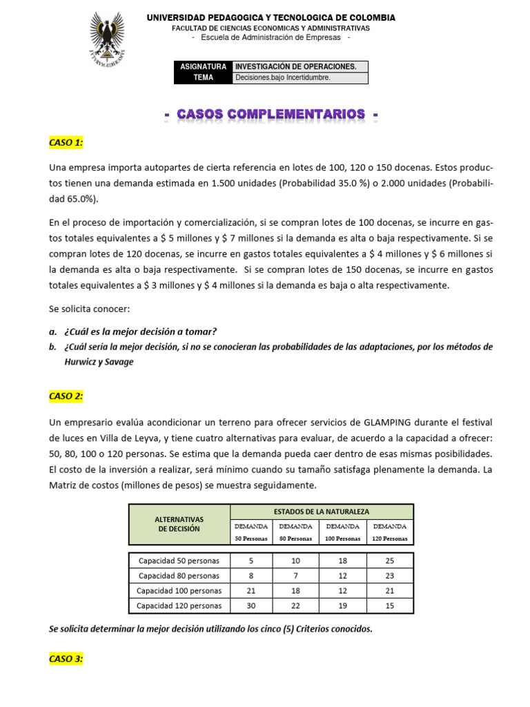Casos Complementarios | PDF | Science | Cognición