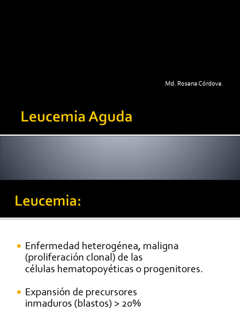 Leucemia | PDF | Cáncer | Anatomía