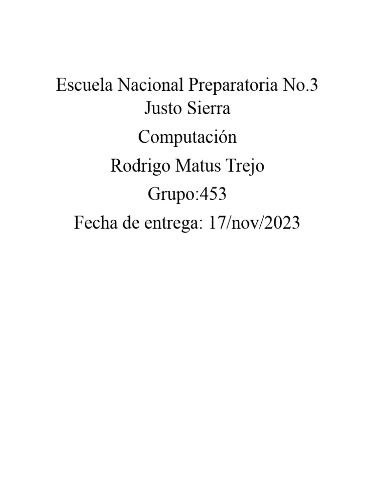 Tipos De Computadoras 2 Pdf Hardware De La Computadora Electrónica