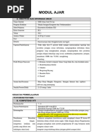 MODUL AJAR TJKT 02 - Perkembangan Teknologi | PDF