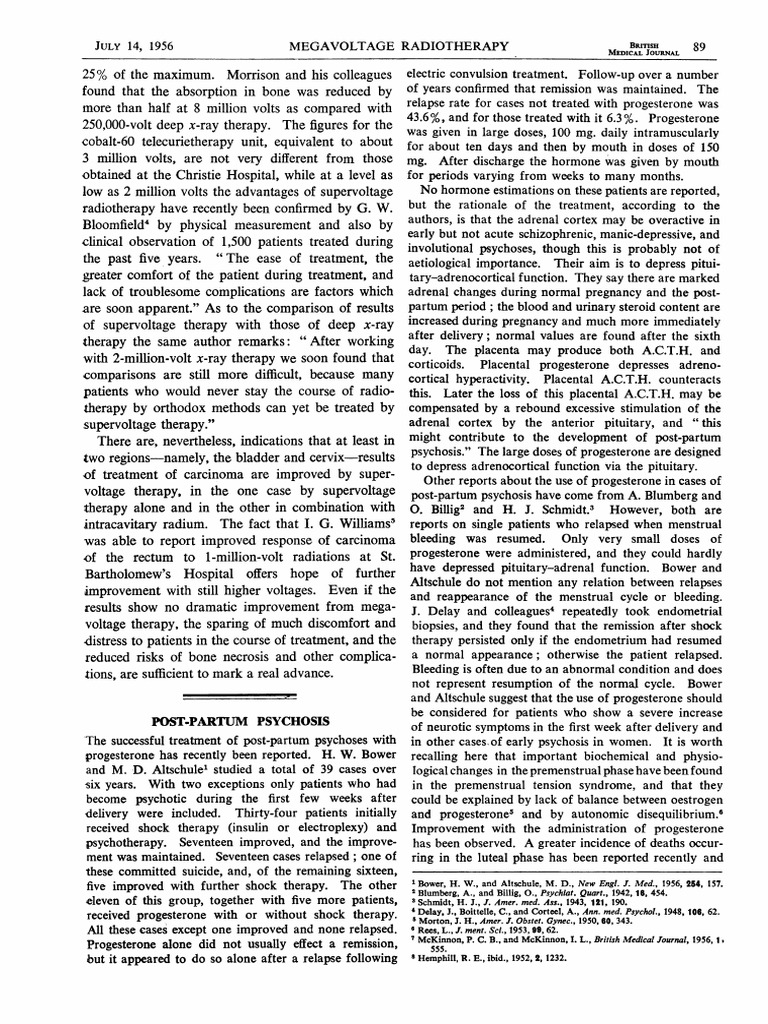 Brmedj03163 0034 | PDF | Radiation Therapy | Psychosis