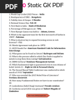 First in India GK PDF For SSC and Railway Exams | PDF