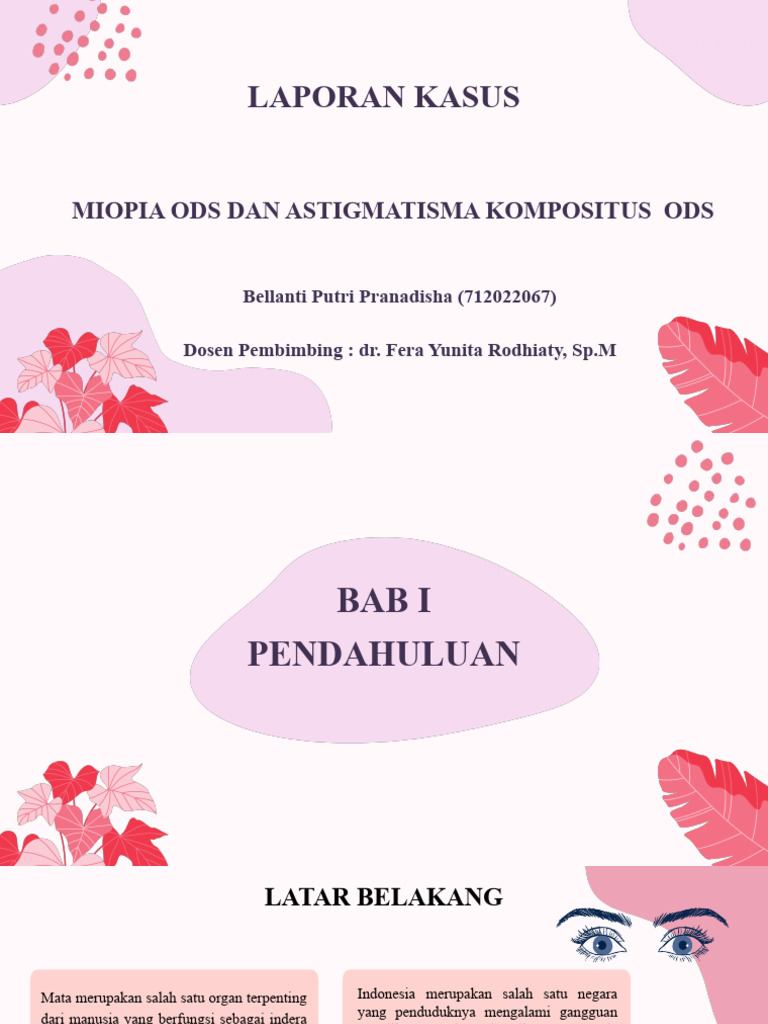 Lapsusu Miopia Astigmatisme - Bellanti | PDF | Pengembangan Diri