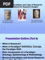 Pretorius-Demystifying Research Paradigms | PDF | Methodology | Pragmatism