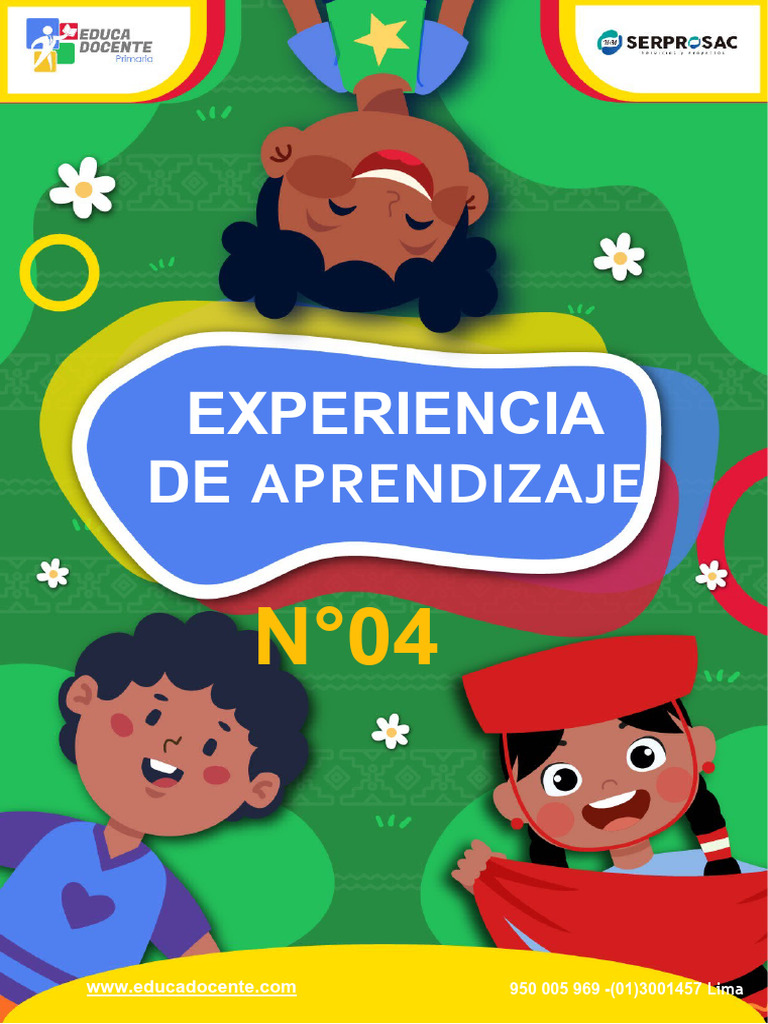 Experiencia de Aprendizaje Nº4_4to grado primaria | PDF | Multiplicación | Aprendizaje