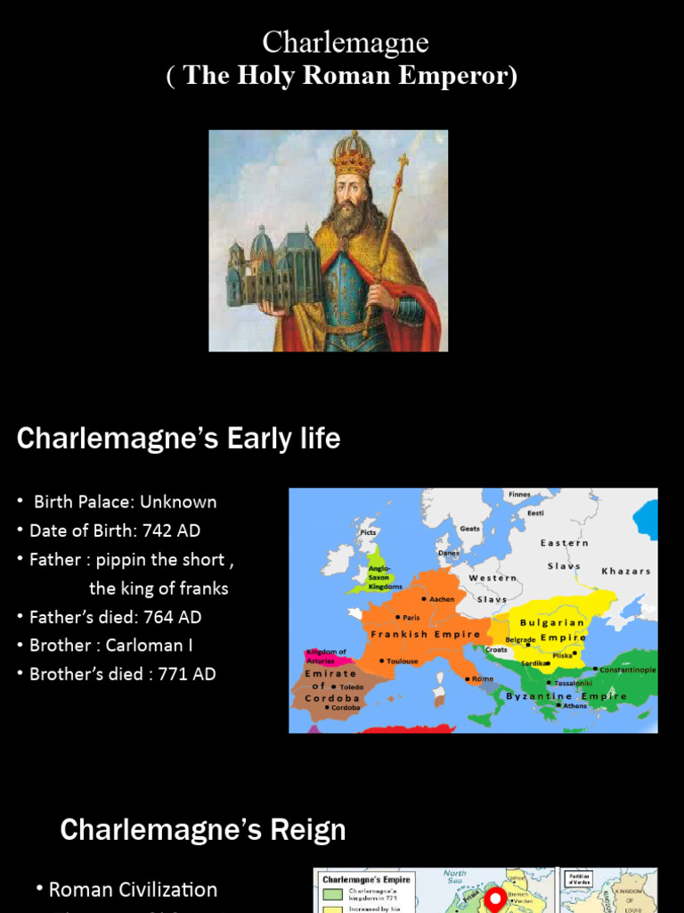 Charlemagne: Holy Roman Emperor Overview | PDF