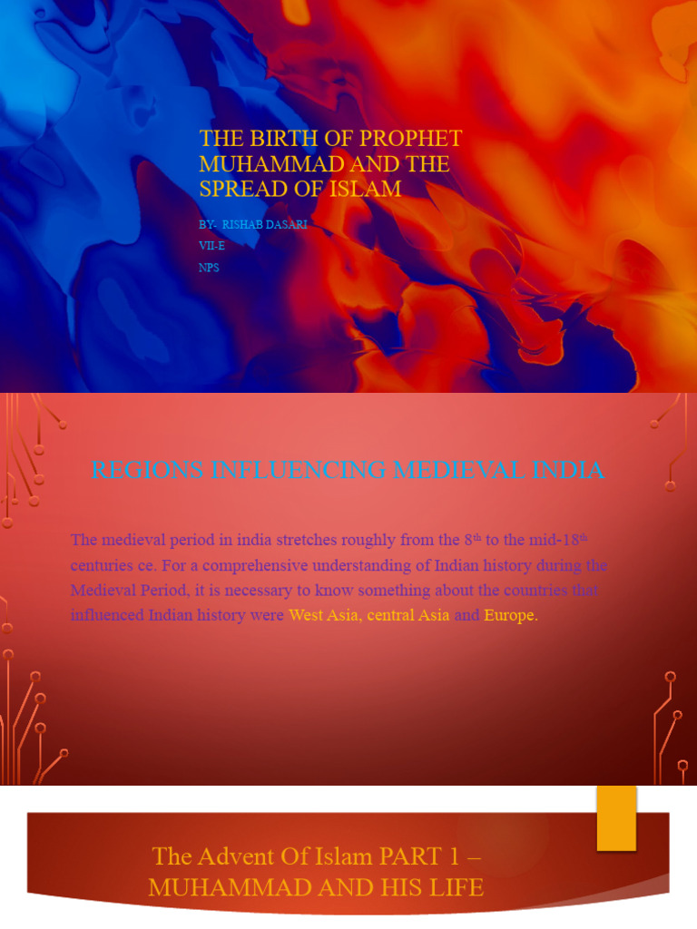 The Birth of Prophet Muhammad and The Spread of Islam | Download Free ...