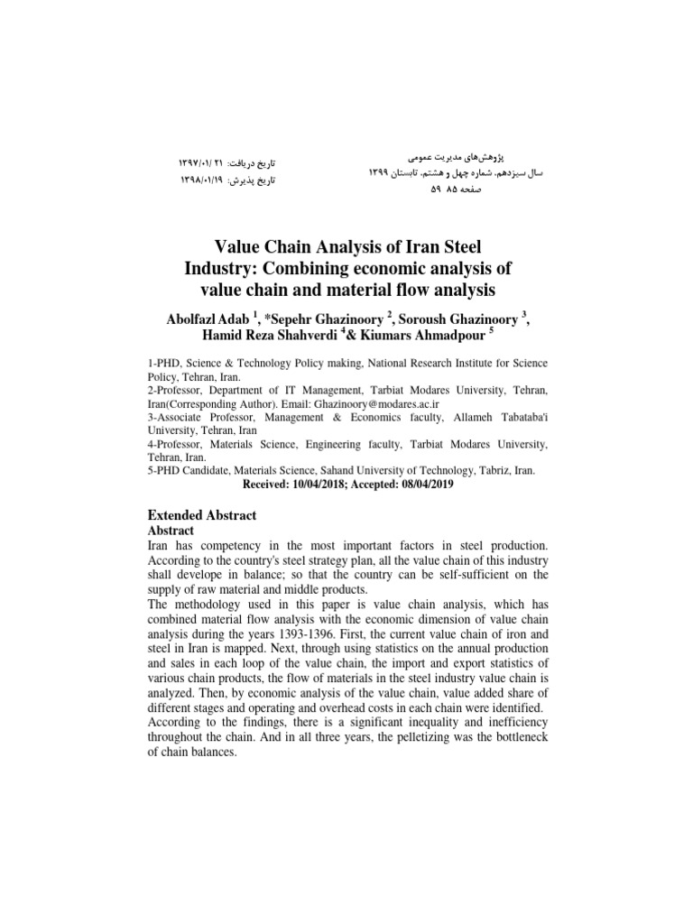 JMR - Volume 13 - Issue 48 - Pages 59-85 | PDF | Steelmaking | Steel