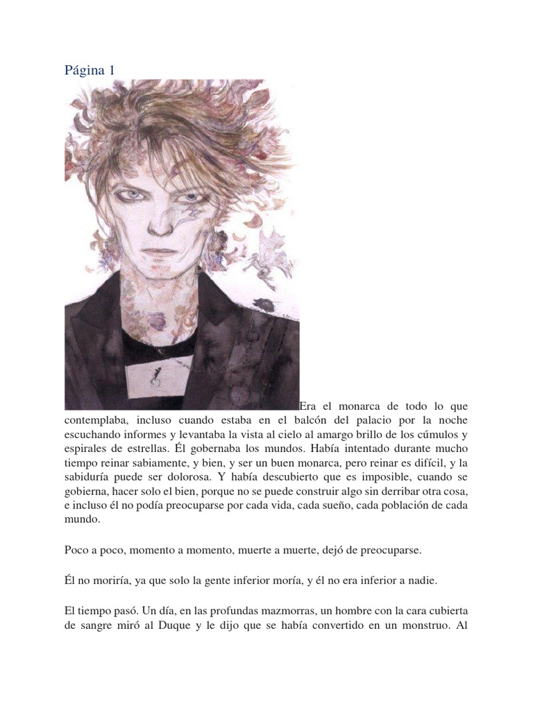 The Return of The Thin White Duke - Neil Gaiman | PDF