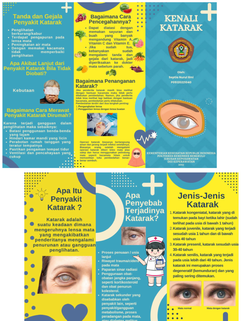 Leaflet Katarak | PDF