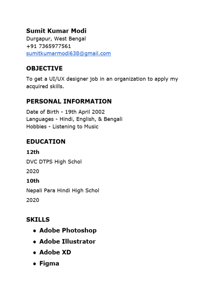 Sumit Kumar Modi | PDF