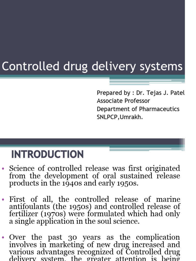 CRDDS & Polymers | PDF | Pharmaceutical Sciences | Drugs