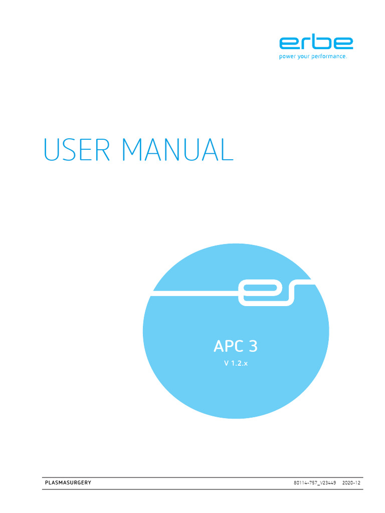 User Manual APC 3 | PDF