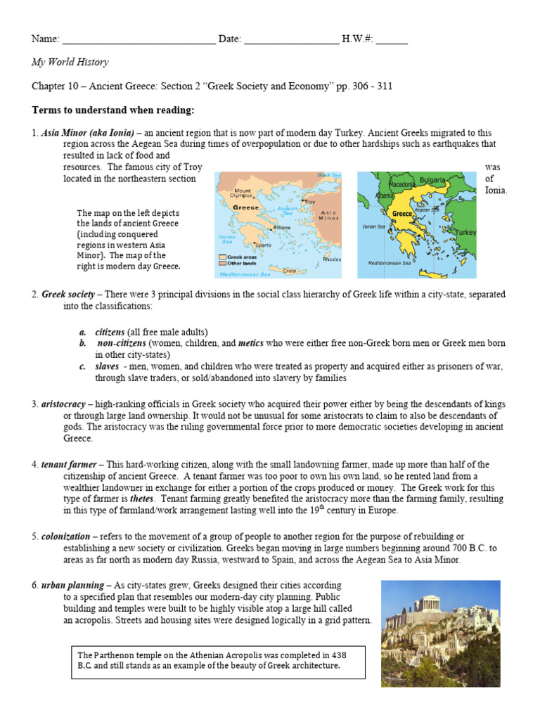Ancient Greek Social Hierarchy Explained | PDF | Ancient Greece | Greeks