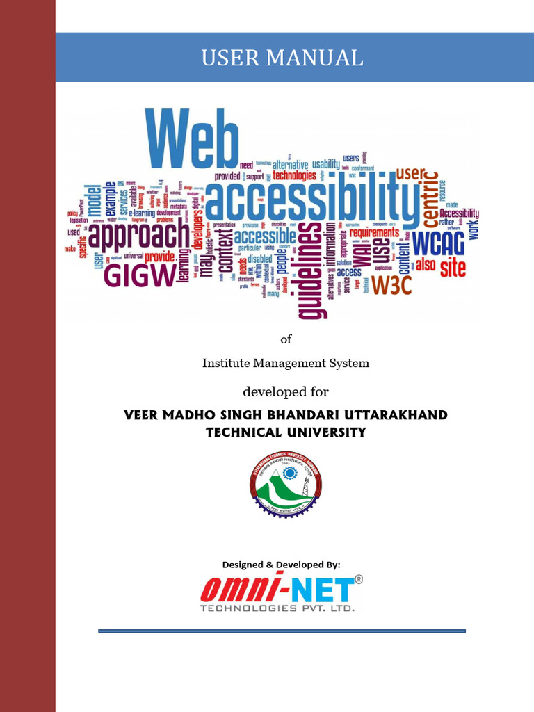 UKTU - College Login - User - Manual | PDF | Login | Button (Computing)