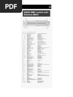 Siemens MS42/43 Pinout Overview | PDF | Throttle | Sensor