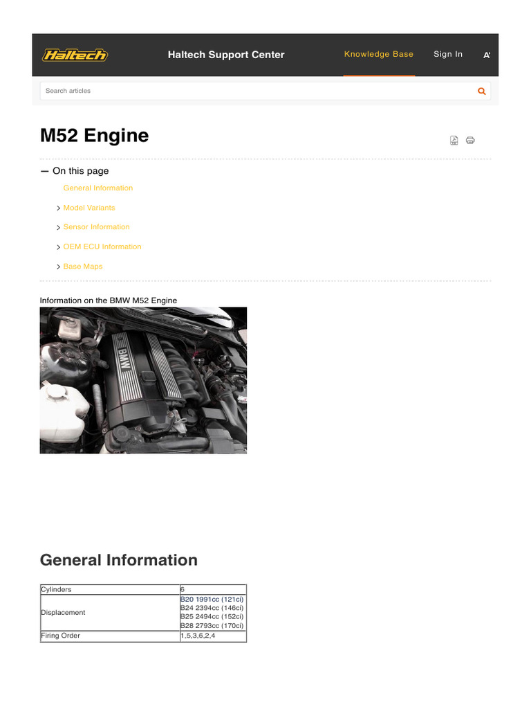 Haltech Support Center | PDF | Throttle | Mechanical Engineering