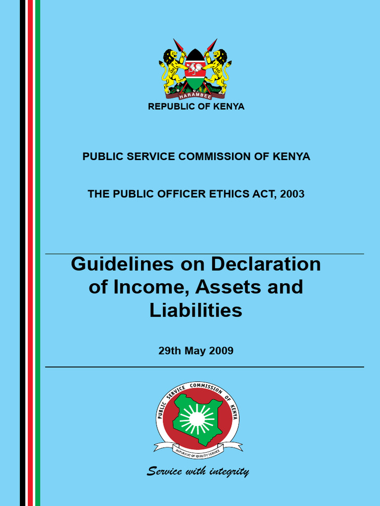 Wealth Declaration Guidelines | PDF | Dividend | Equity (Finance)