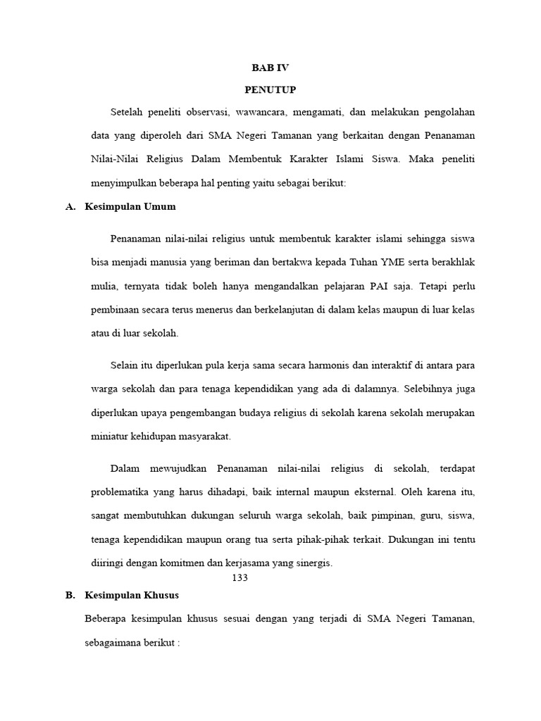 05.bab Iv | PDF | Karier & Perkembangan