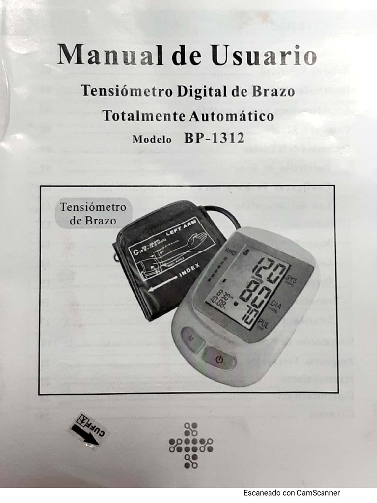 Manual Tensiometro Digital | PDF