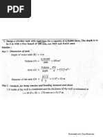 Rectangular Water Tank Design Examples | PDF | Structural Engineering ...
